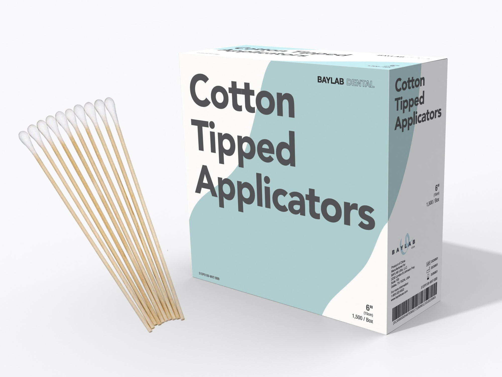 Disposable Cotton Tip Applicator – BAYLAB USA