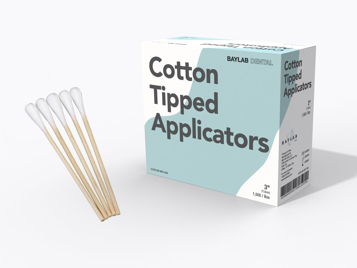 Disposable Cotton Tip Applicator – BAYLAB USA